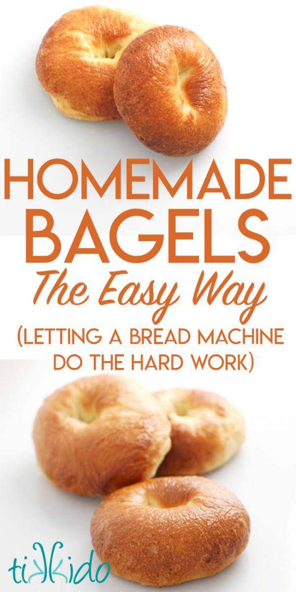 How to Make Homemade Bagels the Easy Way (The Bread Machine Does the ...